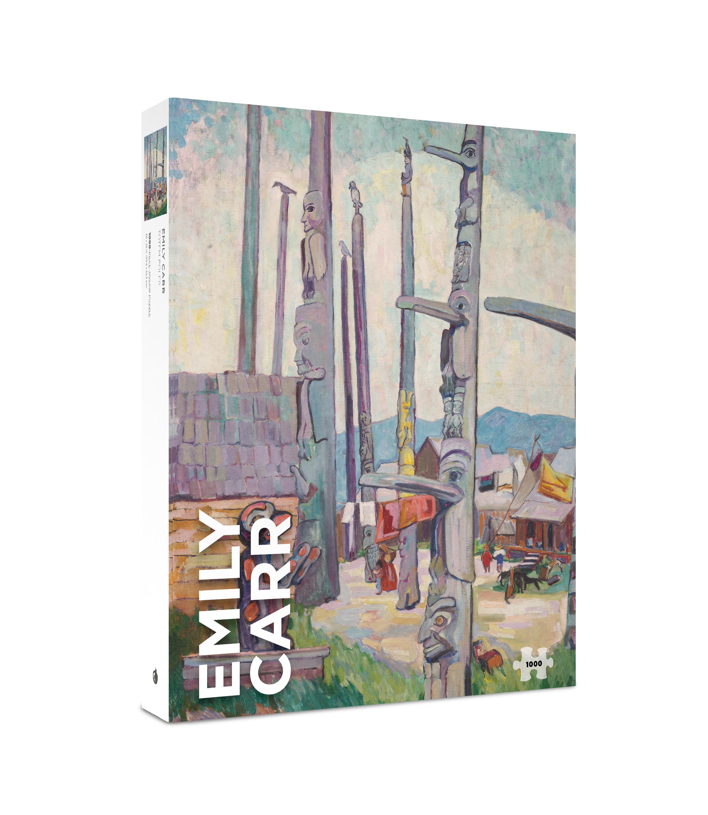 Emily Carr: Totem Poles Puzzle - 1000pc – Allport Editions