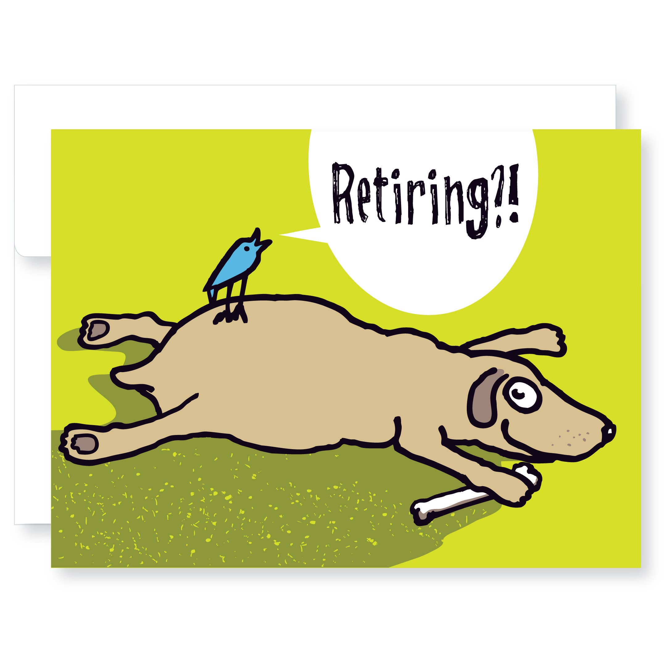 Lucky Dog Retirement Card – Allport Editions