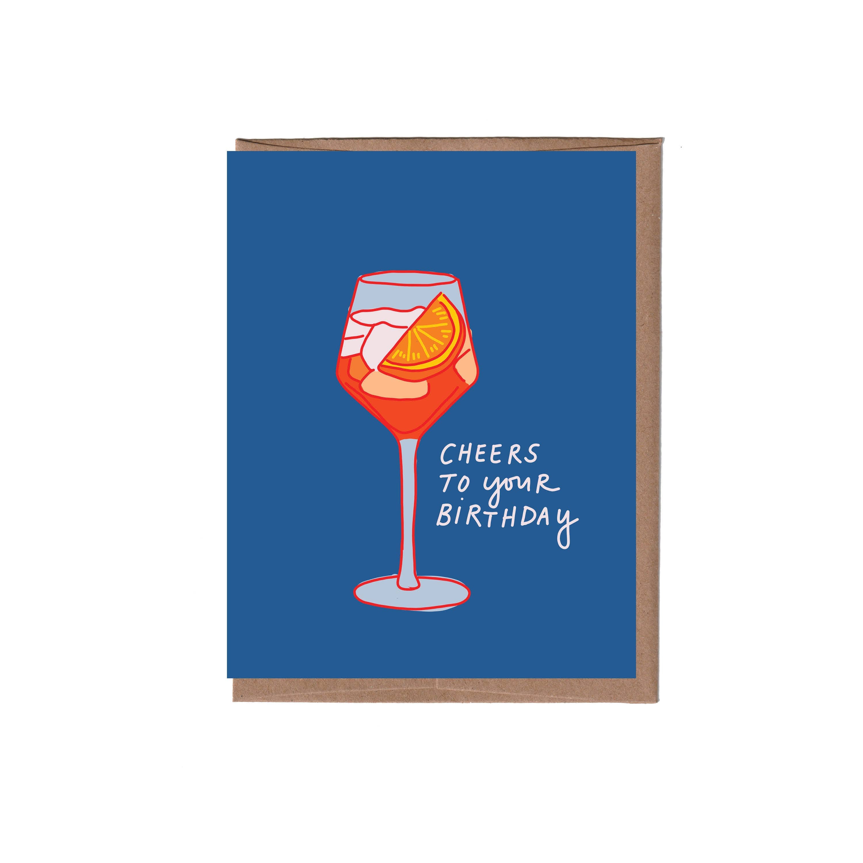 Scratch & Sniff Aperol Spritz Birthday Greeting Card – Allport Editions