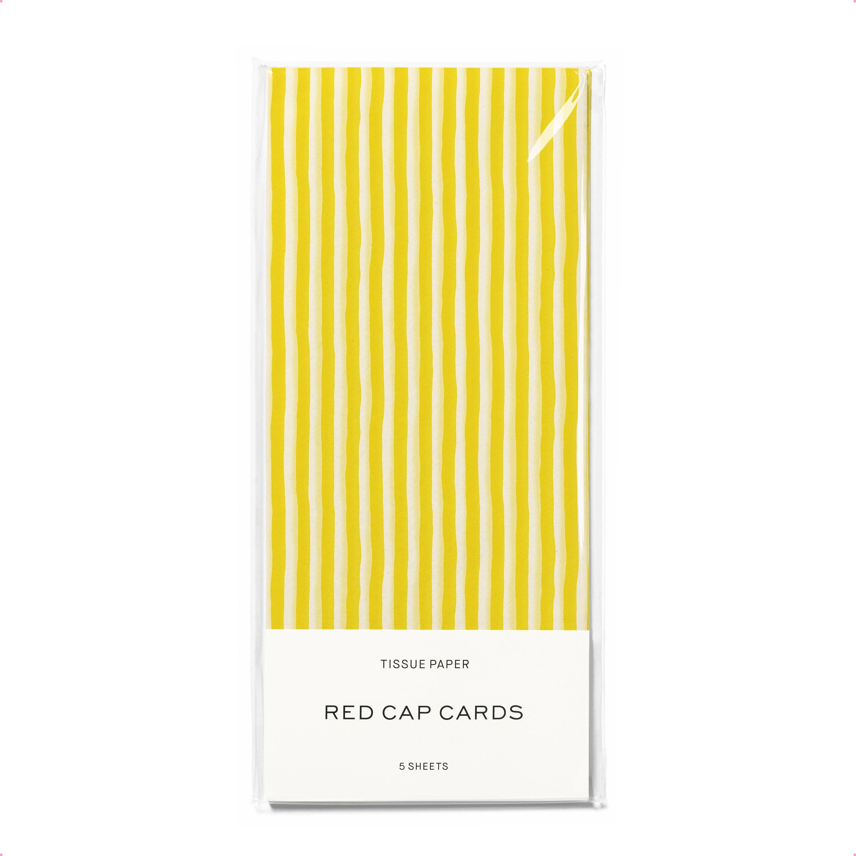 Yellow Stripe Tissue Paper – Allport Editions