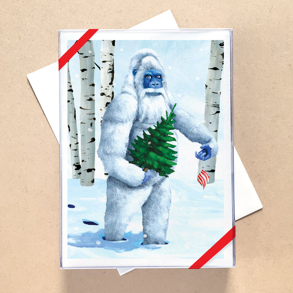 Is it Christmas Yeti? Holiday Card – Allport Editions