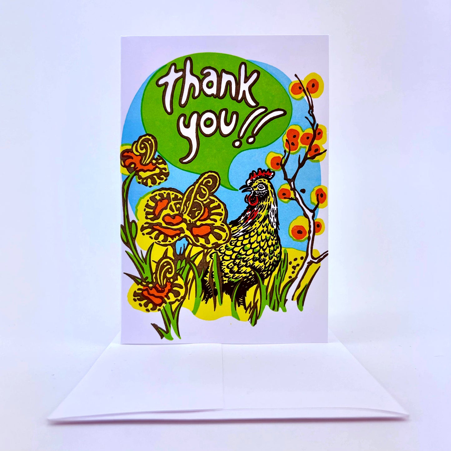 Happy Chicken Boxed Thank You Cards – Allport Editions
