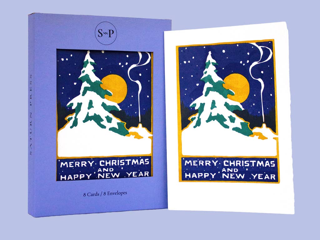 Winter Moonlight Boxed Holiday Cards – Allport Editions