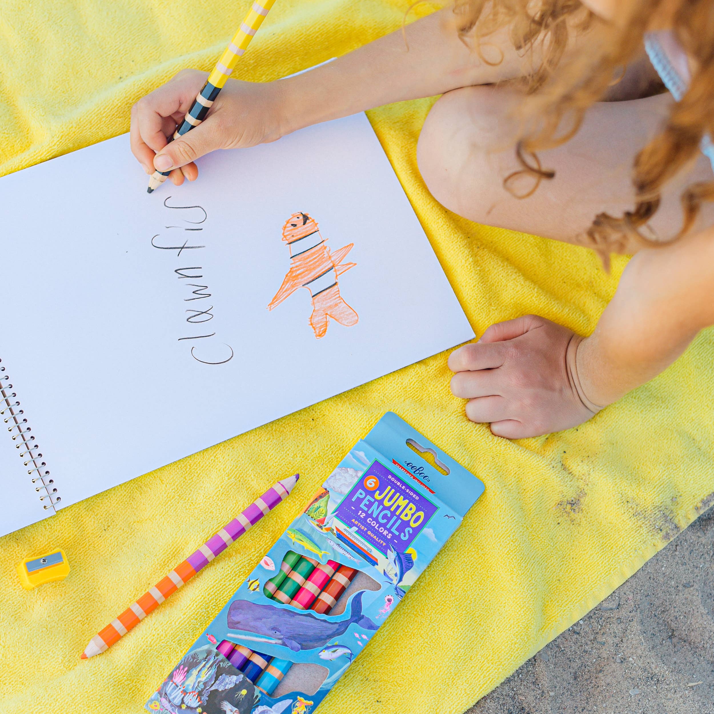 Under the Sea Jumbo Double Color Pencil Set – Allport Editions