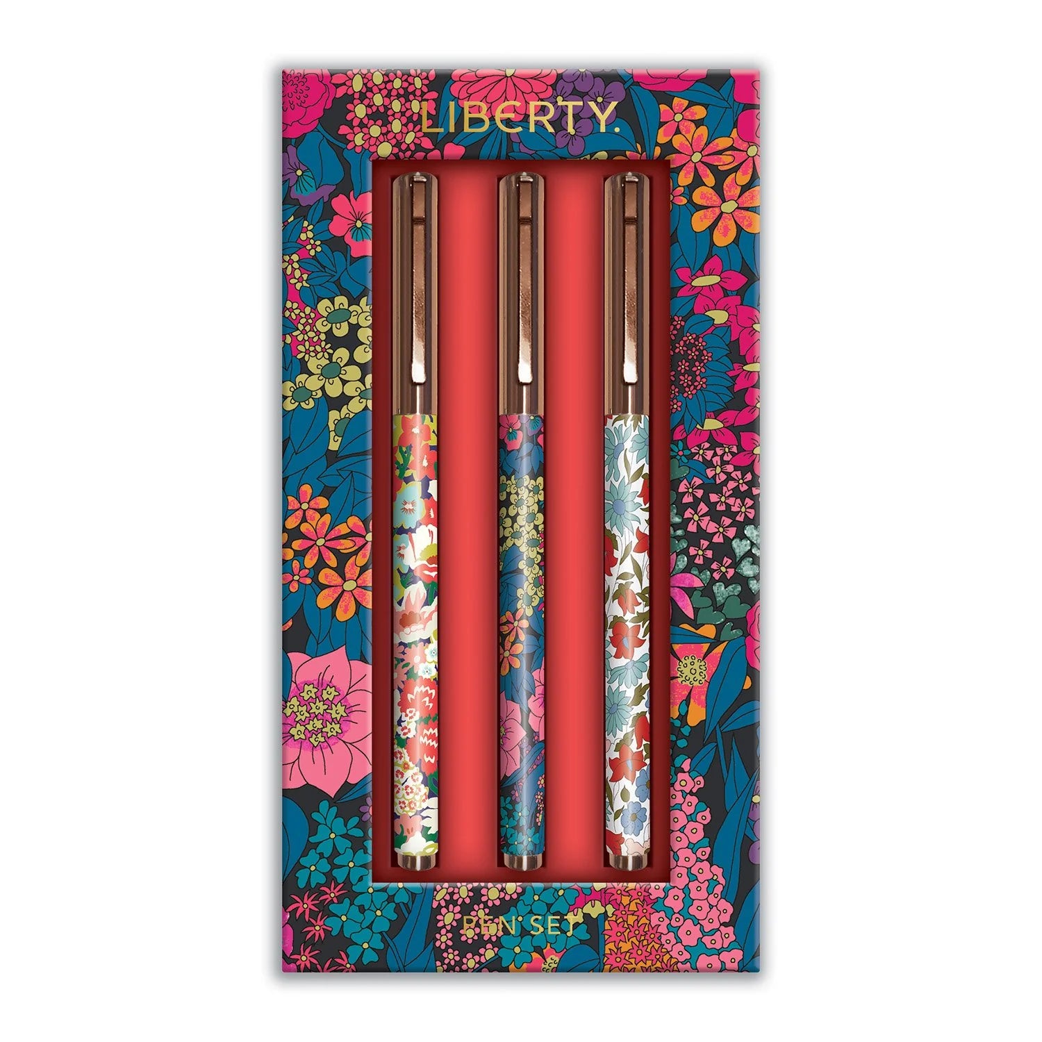 Liberty London Florals Pen Set of 3 – Allport Editions