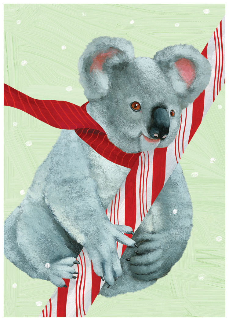 Kozy Koala Holiday Card – Allport Editions