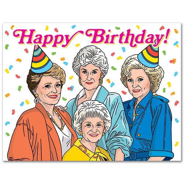 Pal and Confidant Golden Girls Birthday Card – Allport Editions