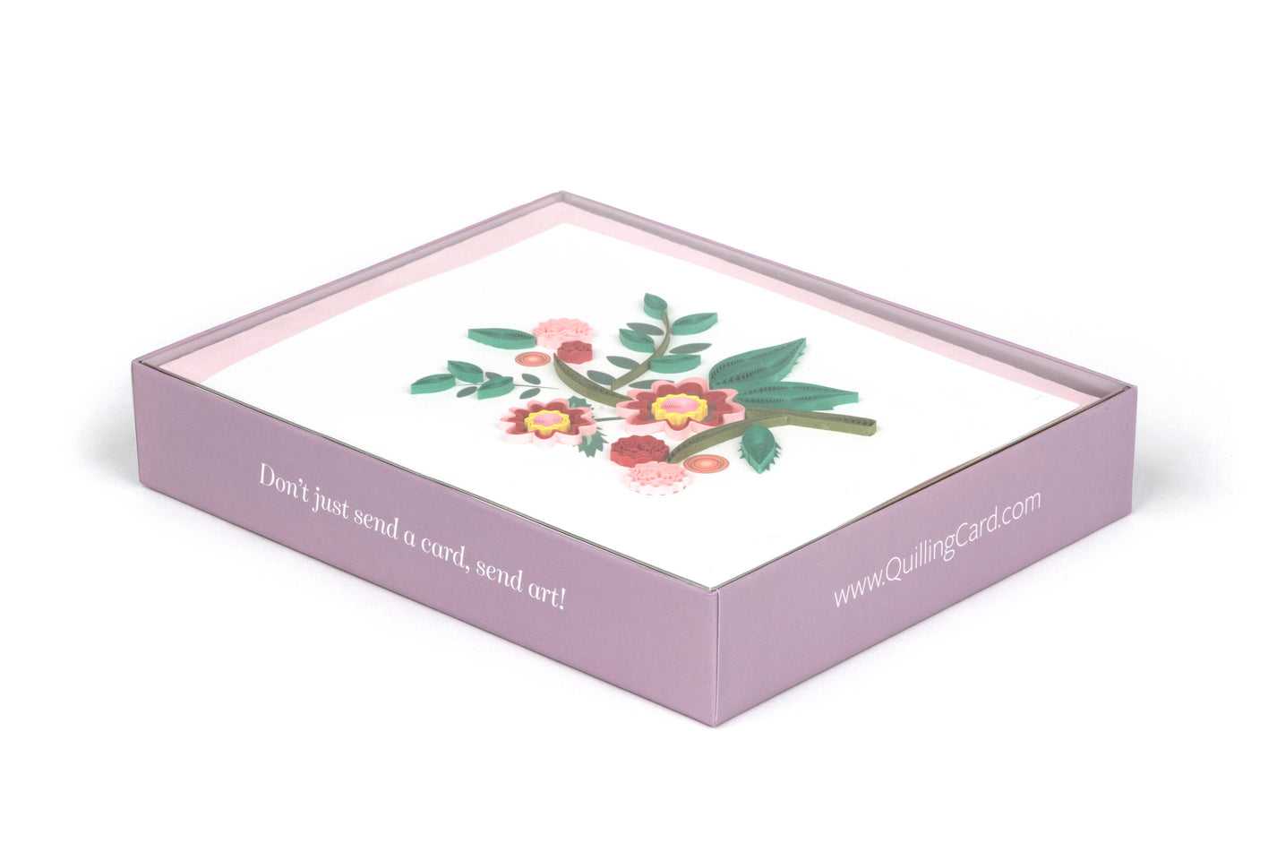 Decorative Floral Quilled Note Card Box Set – Allport Editions